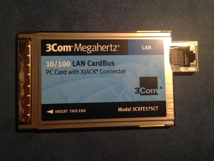 NETWORK PC CARD 10/100 PCMCIA