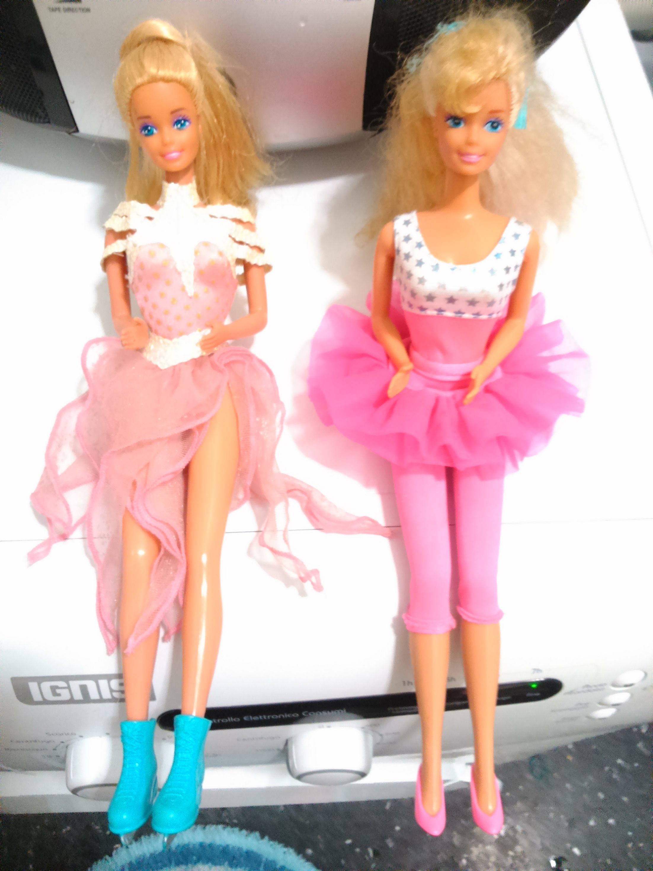 BAMBOLE BARBIE ICE CAPADES E BARBIE AND THE ALL STARS 1989