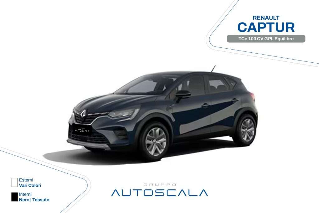 Renault CapturTCe 100 CV GPL Equilibre