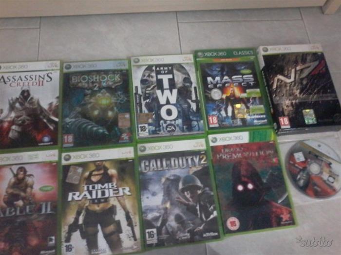 GIOCHI PER XBOX ONE E XBOX 360