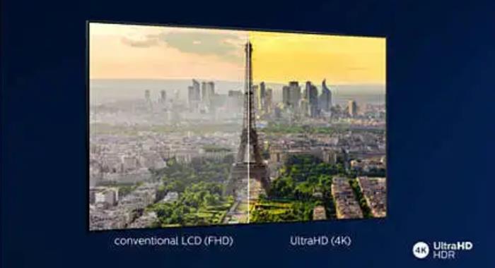 SMART TV LED 65 POLLICI 4K PHILIPS 6500 SERIES