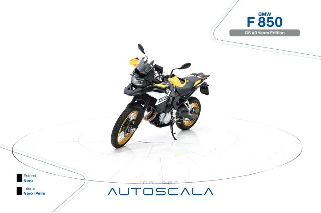 BMW F 850 GS40 Years Edition