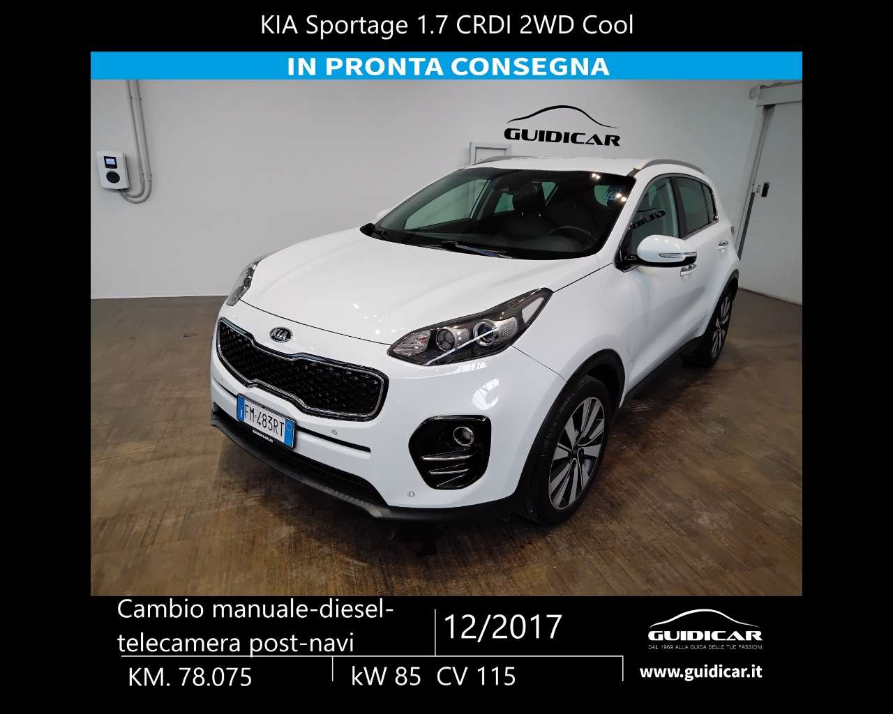 Kia SportageSportage 1.7 CRDI 2WD Cool