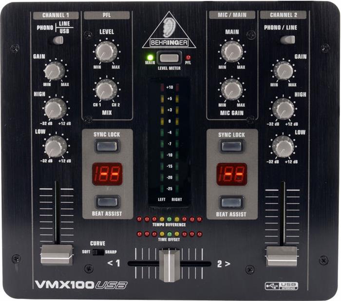 MIXER BEHRINGER VMX100 USB