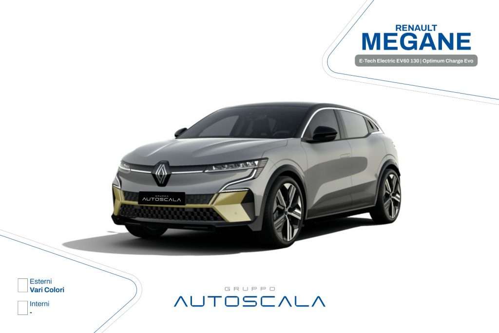 Renault MeganeMégane E-Tech Electric EV60 130 Optimum Charge Ev