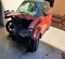 Microcar chatenet ch 46 incidentata