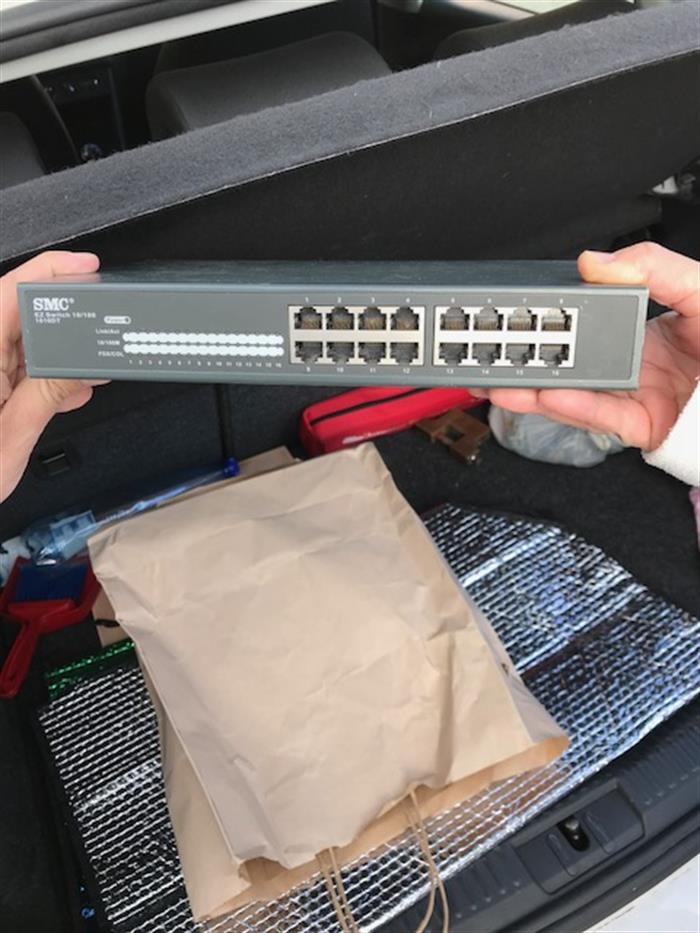 SWITCH 10/100 FAST ETHERNET SWITCH 16-PORT 1016DT