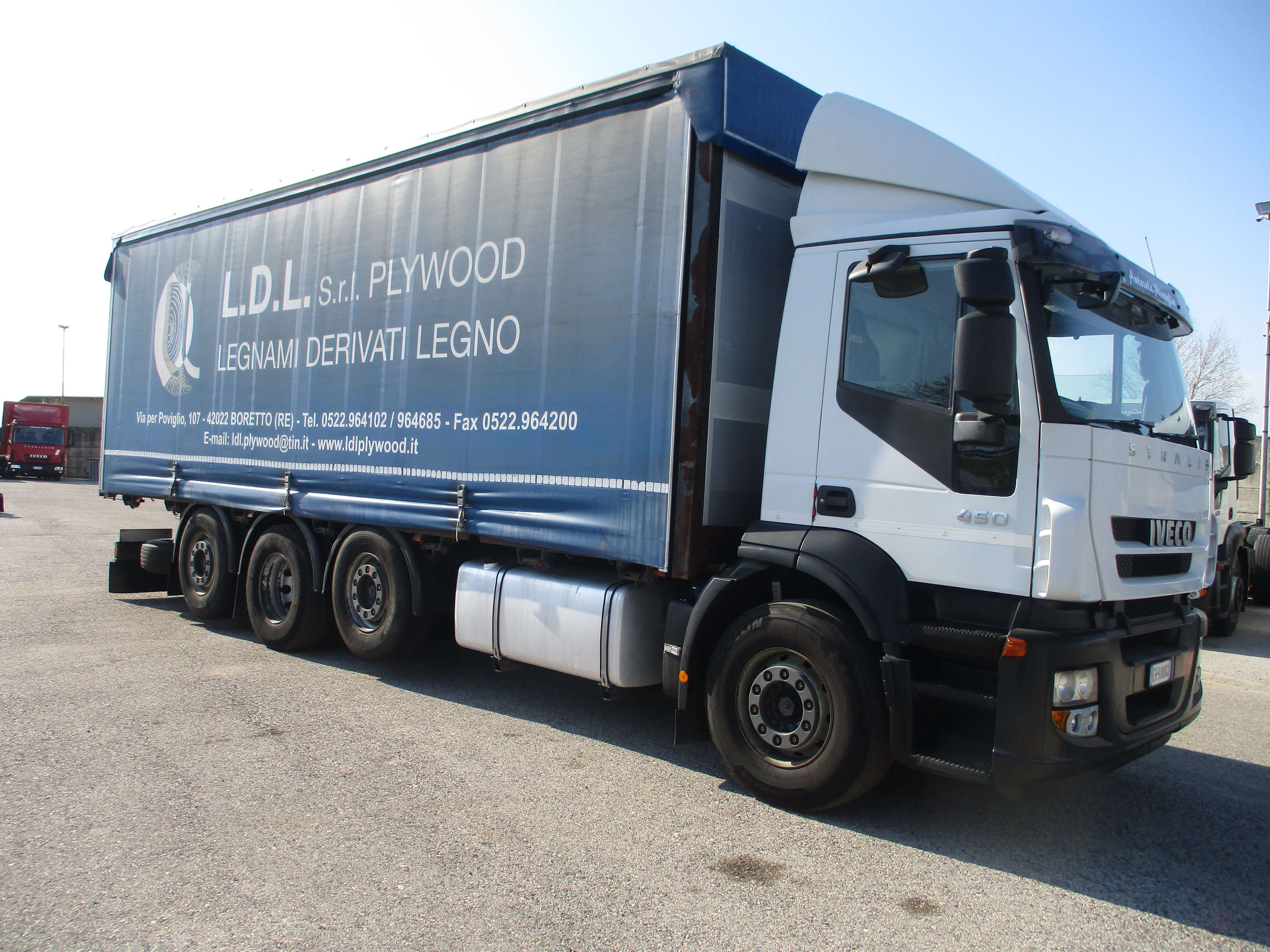 Iveco STRALIS 320/45 4 ASSI 1+3 CENTINA ALZA/ABB DA 8.30