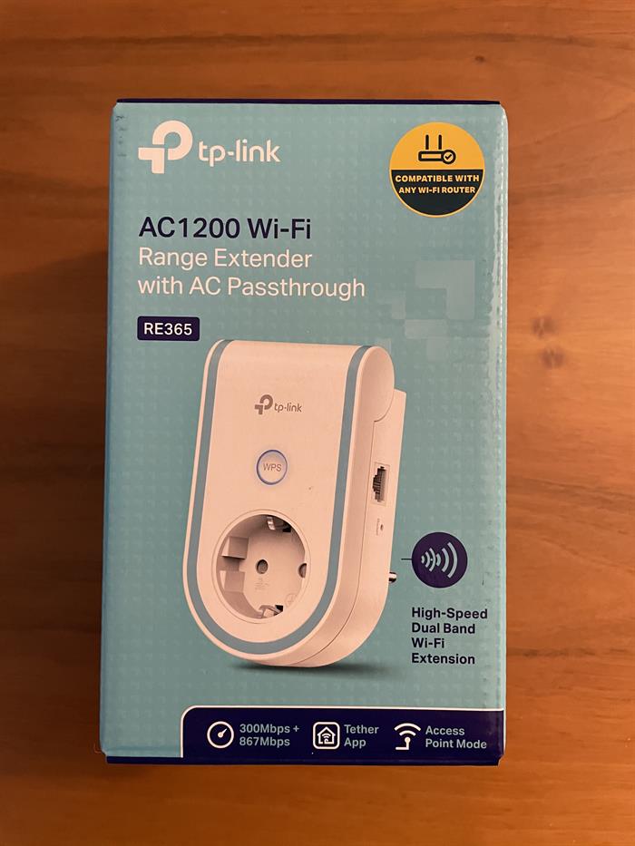 AMPLIFICATORE DI SEGNALE WI-FI TP LINK RE365