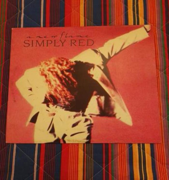 VINILE LP SIMPLY RED - A NEW FLAM