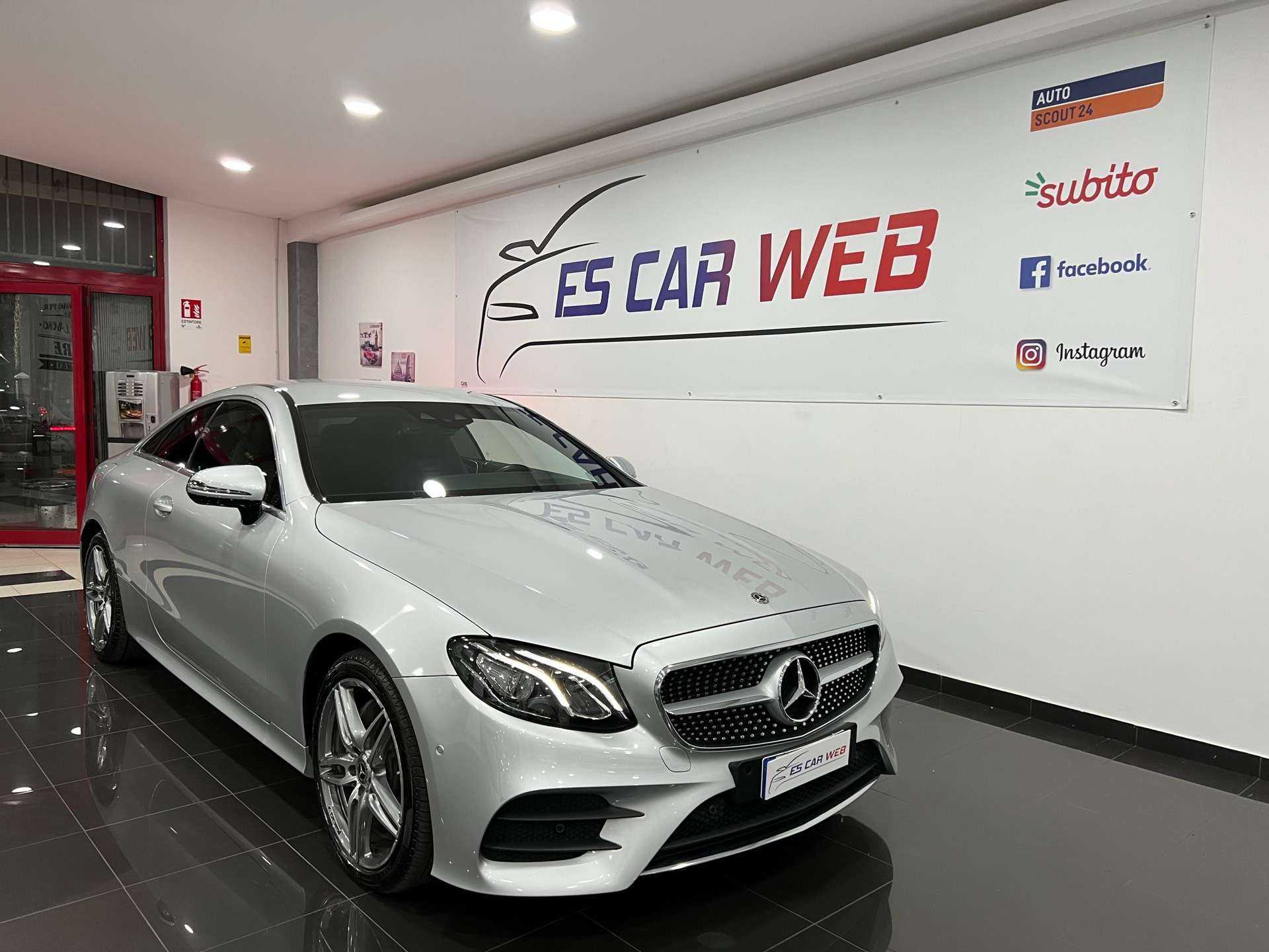 Mercedes-Benz E 220E Coupe 220 d AMG Line 4matic auto