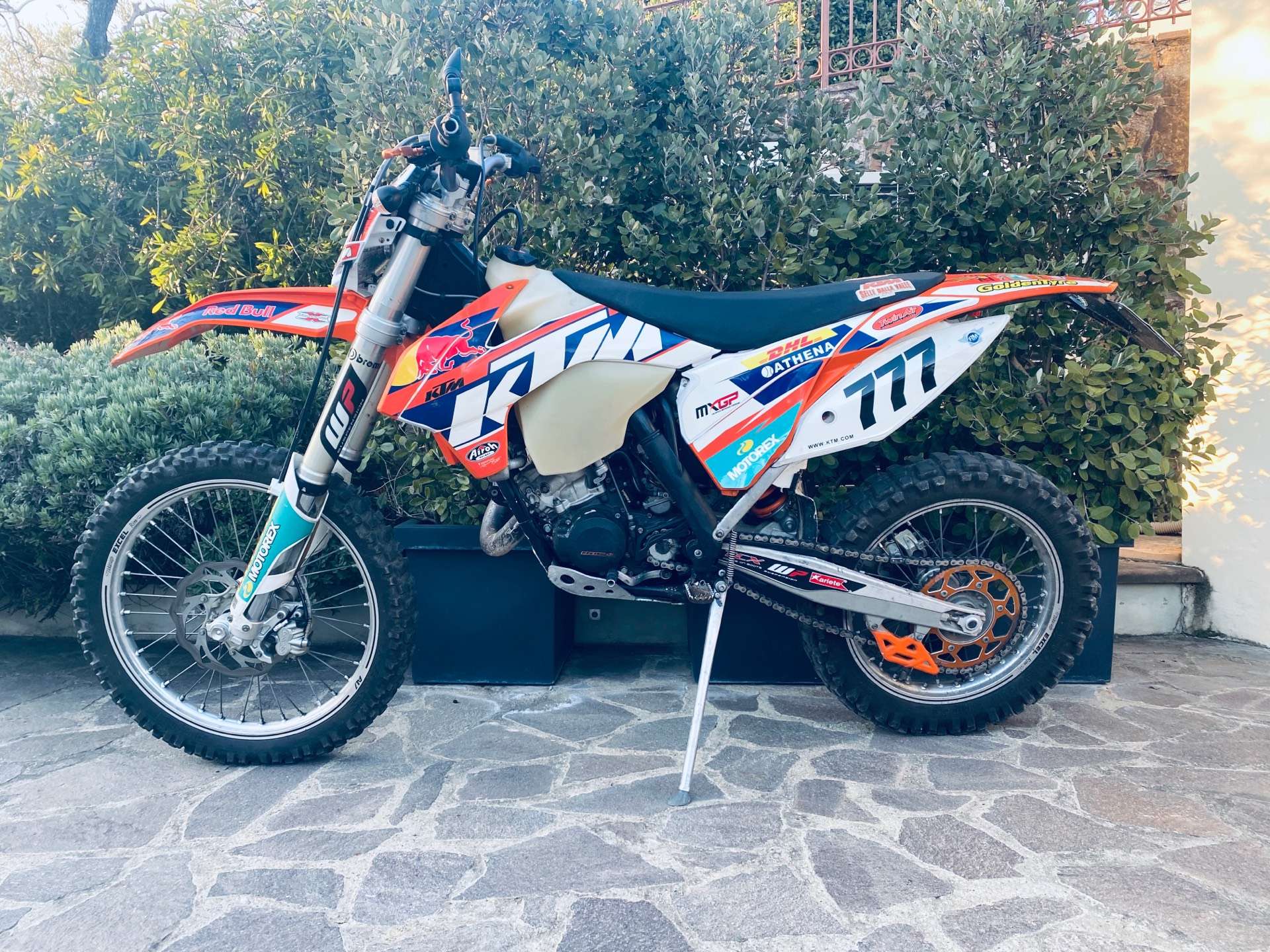 KTM 125 EXCscarico artigianale