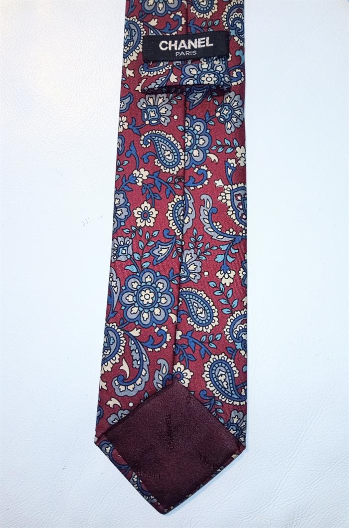 CHANEL PARIS CRAVATTA TIE UOMO