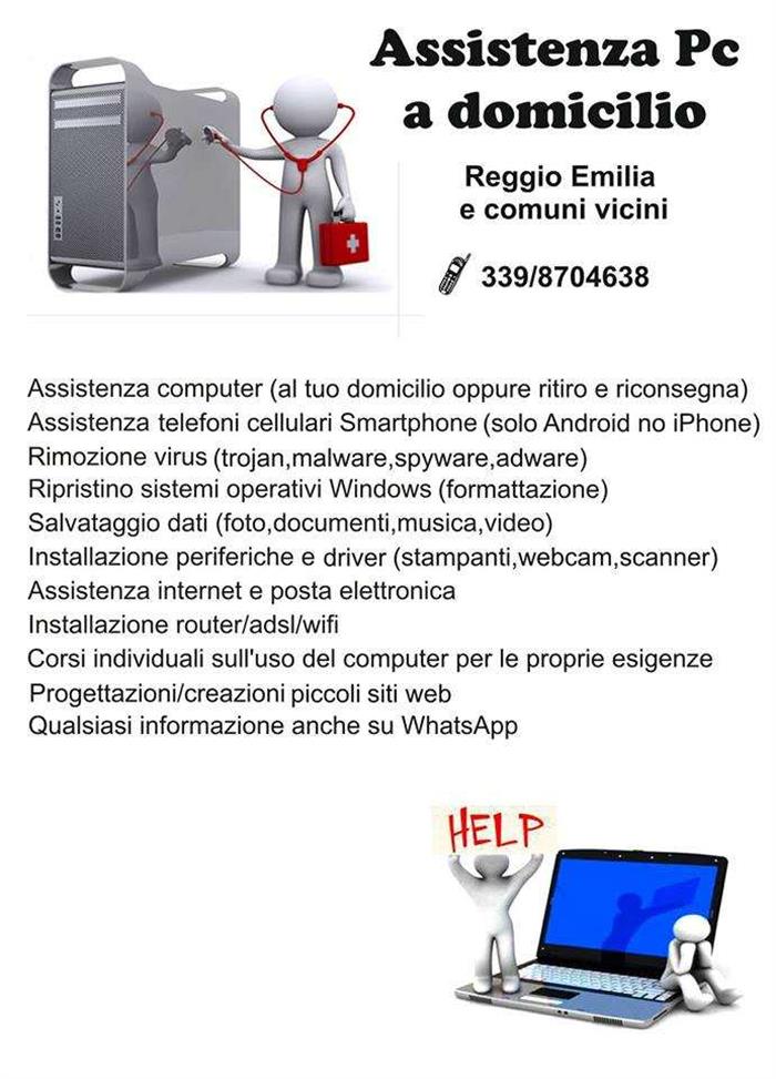 ASSISTENZA E VENDITA PC E SMARTPHONE - REGGIO DELL`EMILIA (RE)