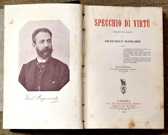 LIBRO SPECCHIO DI VIRTU'