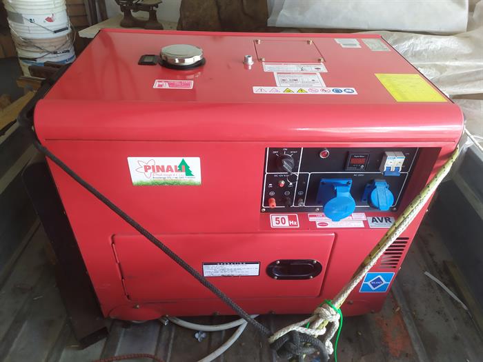 GENERATORE DI CORRENTE 5,5 KW 230 V