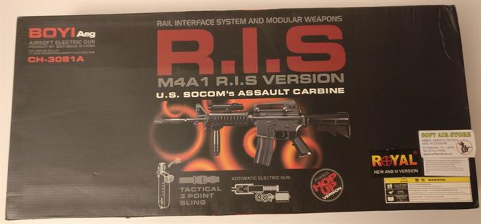 BOYI M4A1 R.I.S AIRSOFT