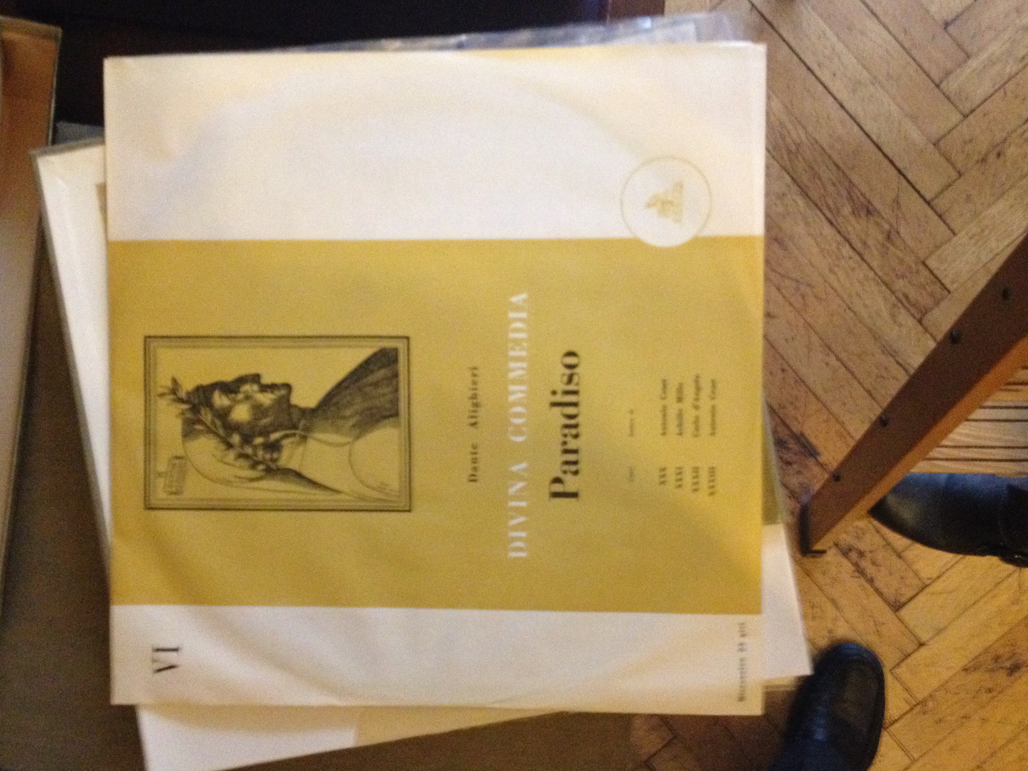 COFANETTO LA DIVINA COMMEDIA 18 LP DA COLLEZIONE