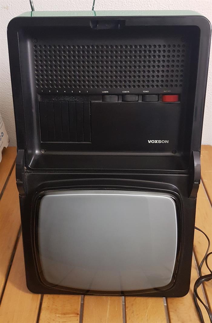 TELEVISIONE VINTAGE VOXSON T 1228 OYSTER