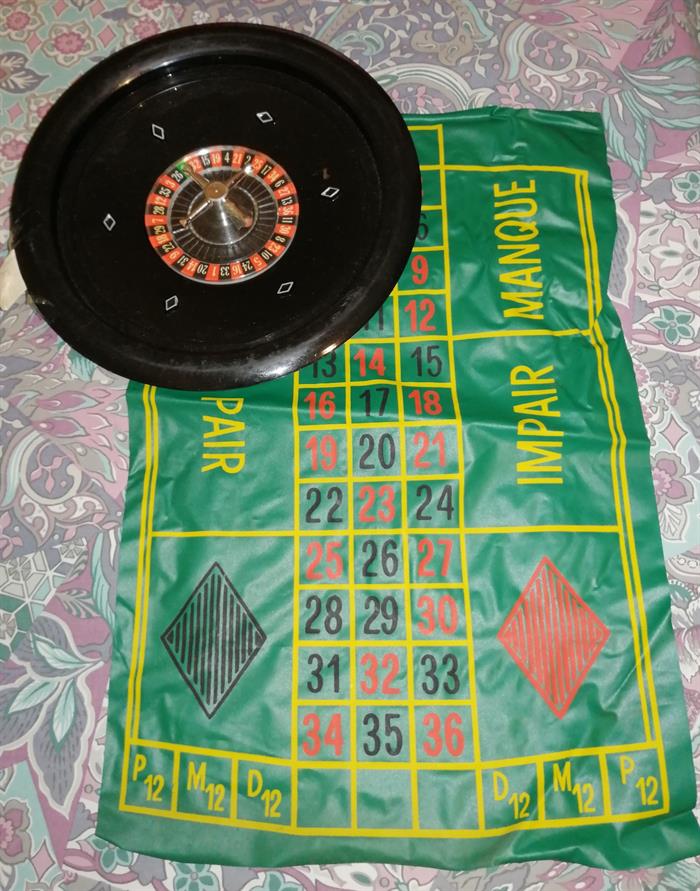 ROULETTE CASINO' VINTAGE ANNI '80