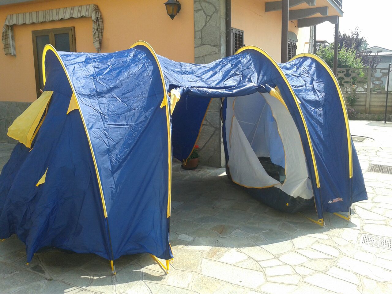 TENDA DA CAMPEGGIO 4 POSTI, NUOVA