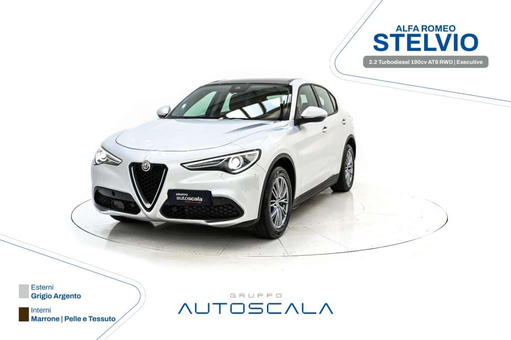 Alfa Romeo Stelvio2.2 Turbodiesel 190 CV AT8 RWD Executive