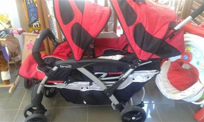 PASSEGGINO GEMELLARE BREVI B-TWIN