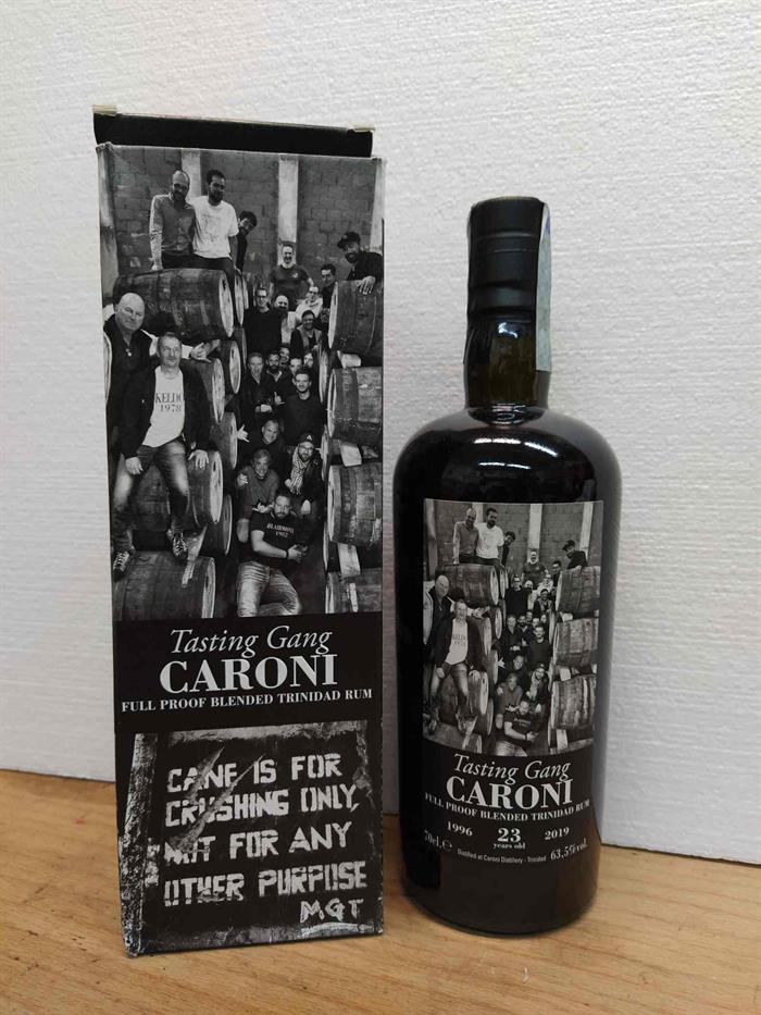 RUM CARONI 1996 "TASTING GANG" 23 Y.O. 63.5% 70CL