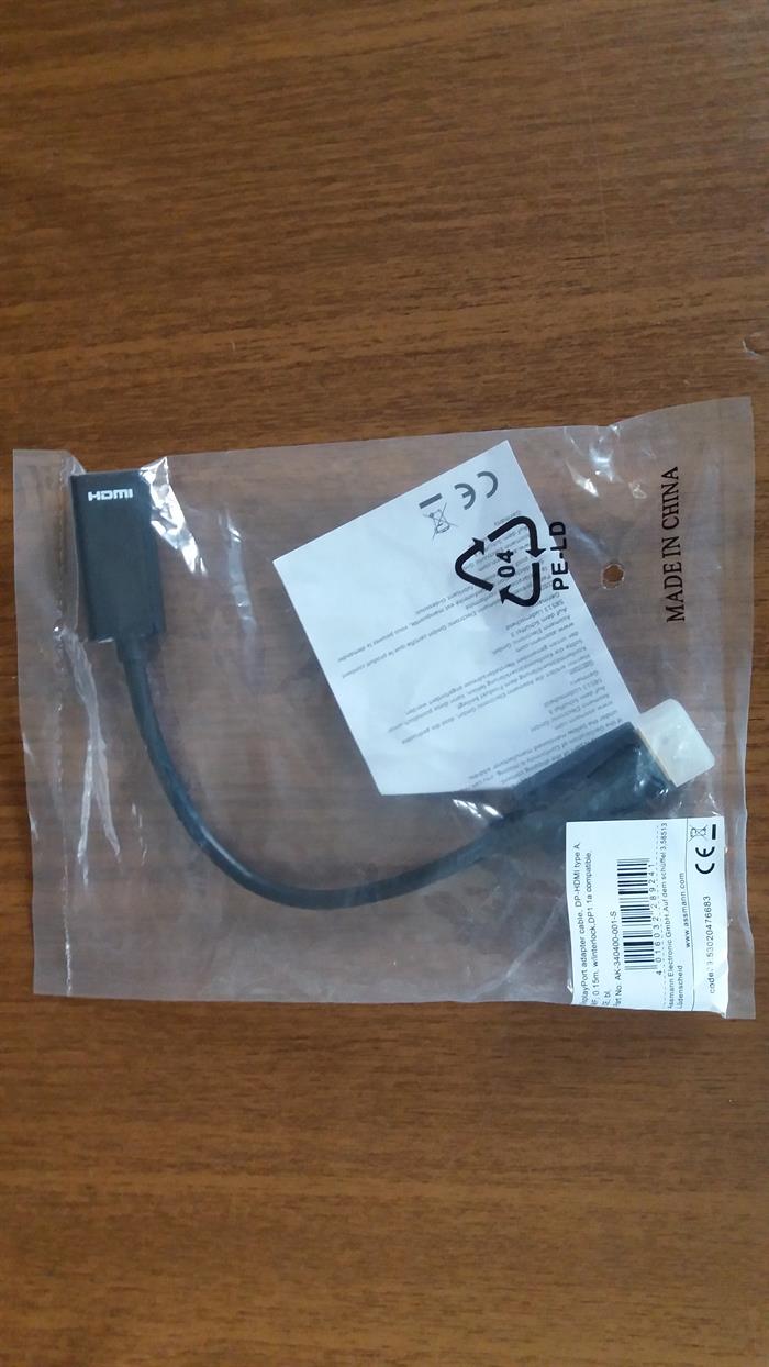 ADATTATORE DP DISPLAY PORT A HDMI