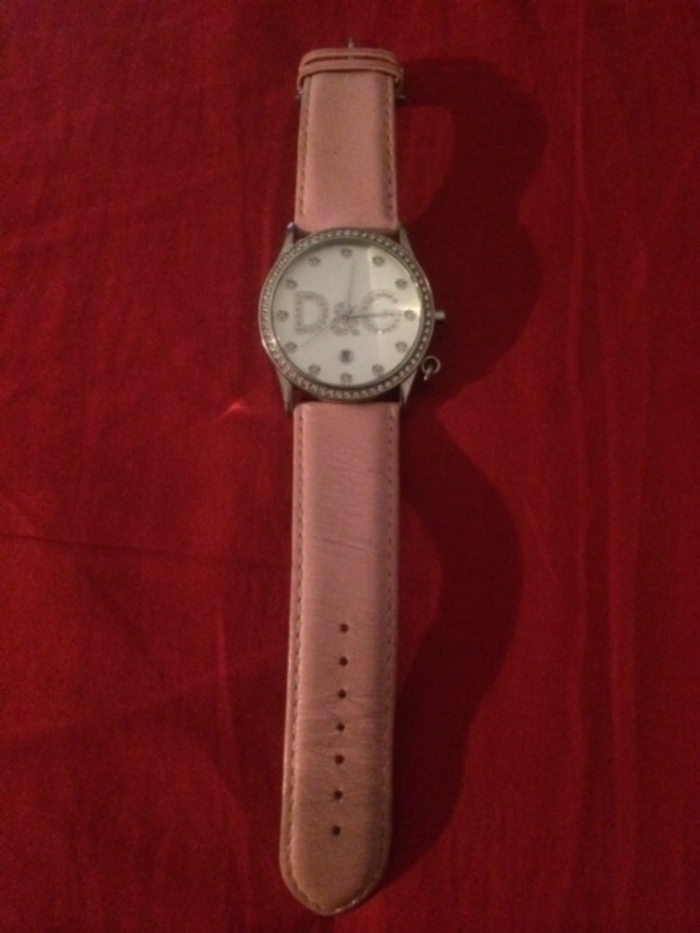 OROLOGIO D&G, CINTURINO ROSA