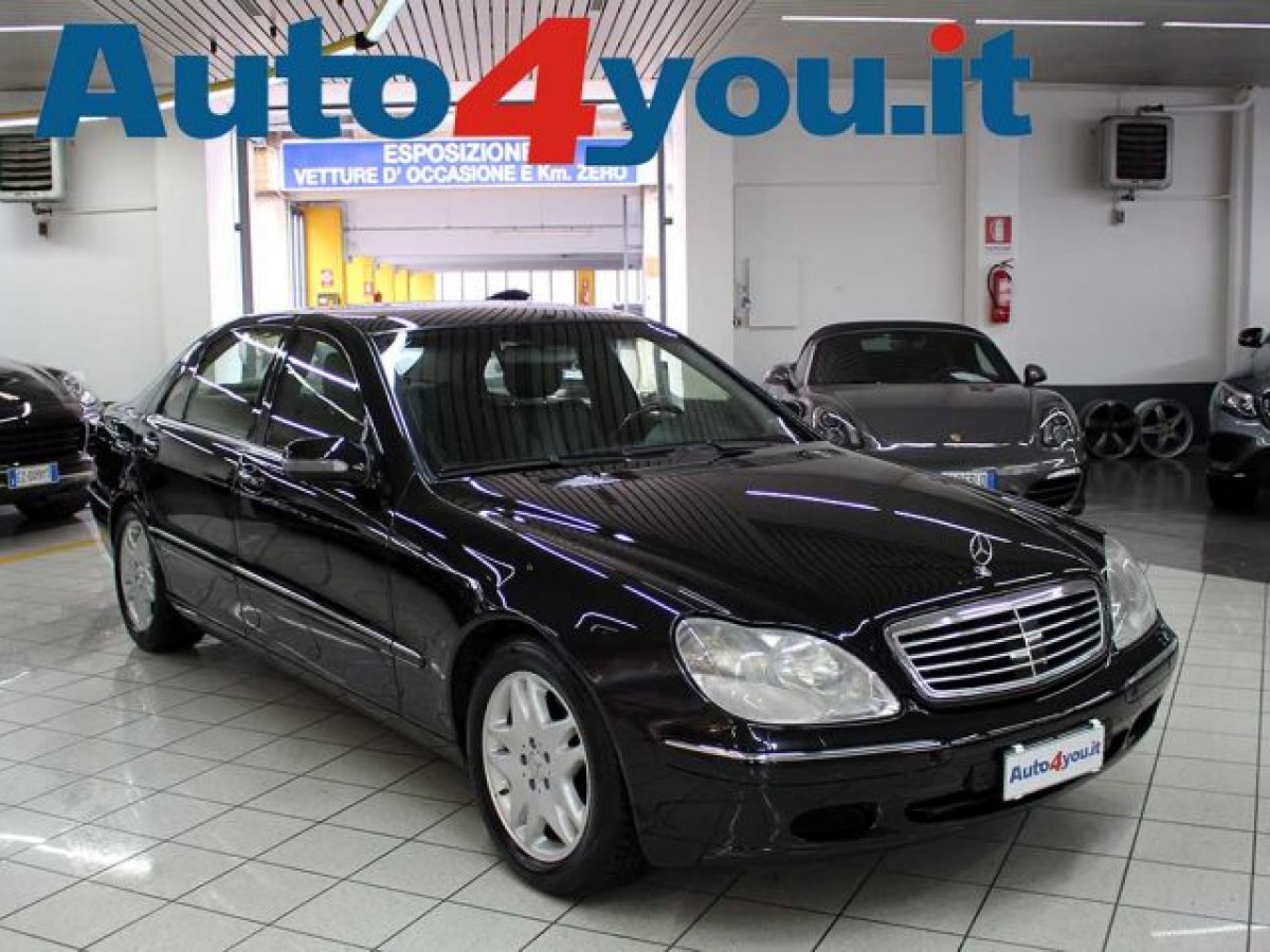 MERCEDES S 600 Biturbo Lunga Guard B4 (BLINDATA) 1 Proprietario