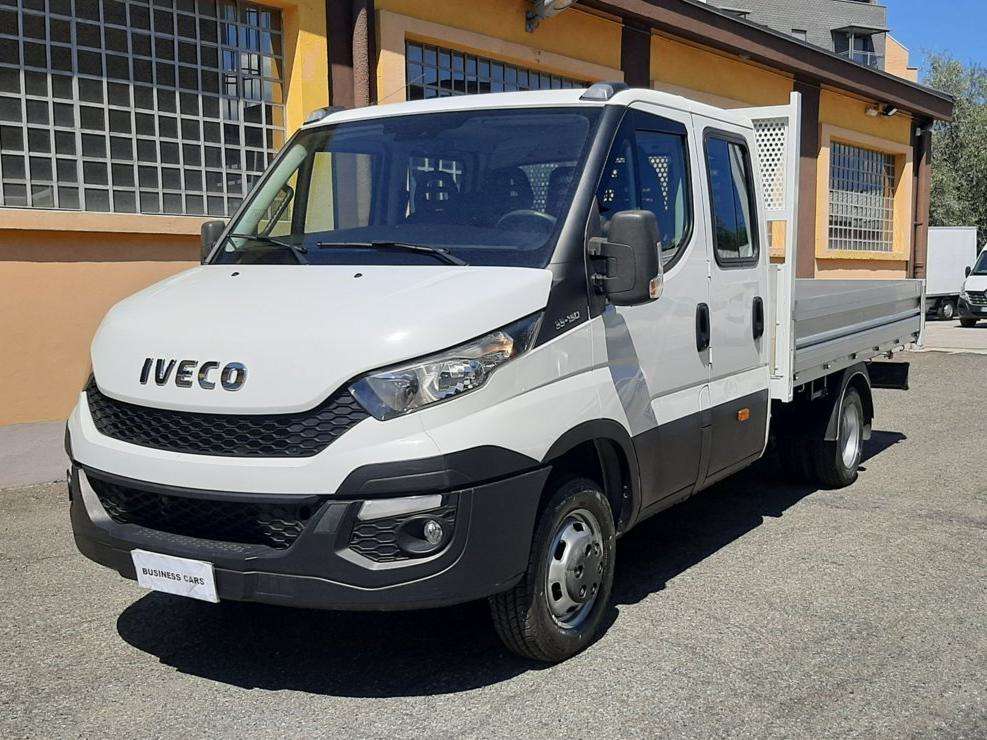 Iveco Daily35C15 3.0 HPT CAB. CASSONE FISSO+GRU+7 POSTI