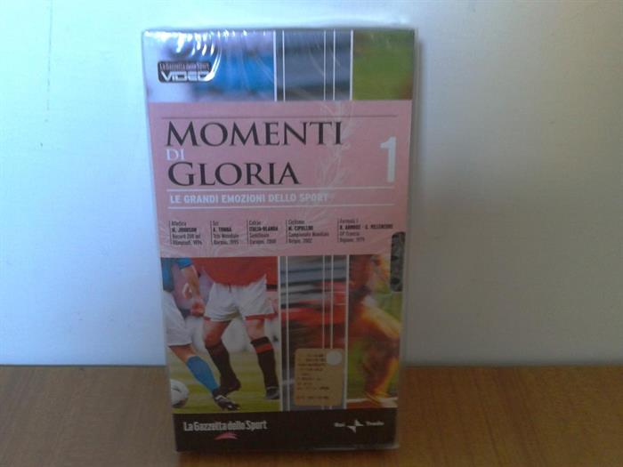 MOMENTI DI GLORIA - LA GAZZETTA DELLO SPORT, VHS ORIGINALE