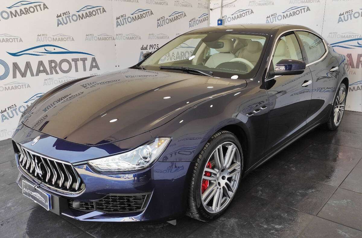 Maserati Ghibli3.0 V6 ds 250cv auto my19 PARI AL NUOVO.