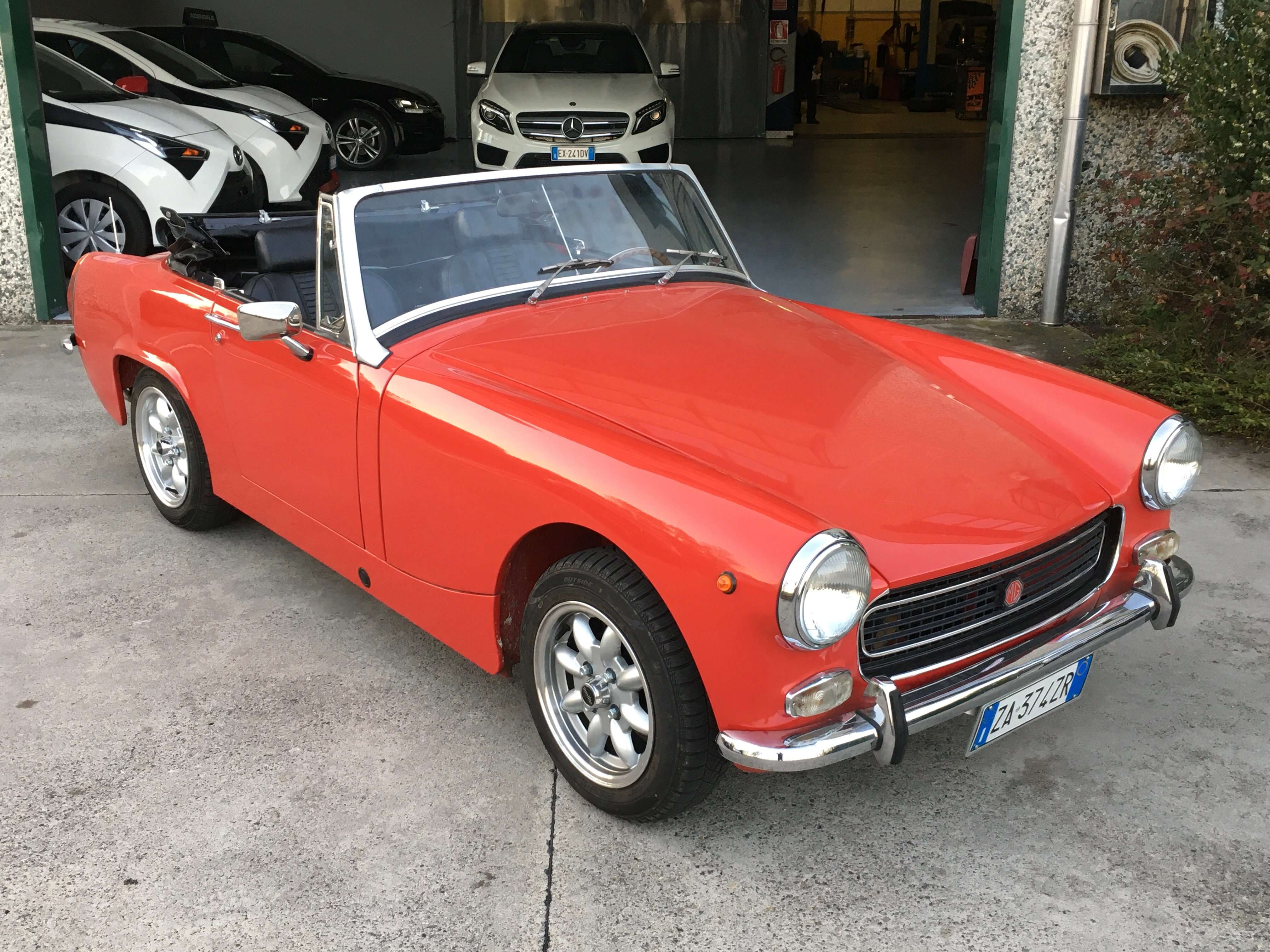 MG MidgetMk3 1300 cc Guida SX / LHD - RESTAURATA