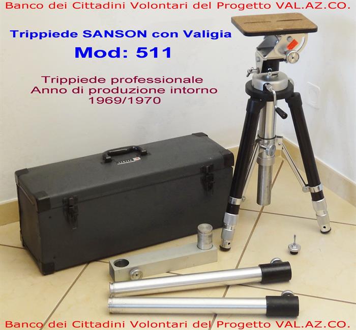 TRIPPIEDE SANSON MOD. 511 CON VALIGIA.