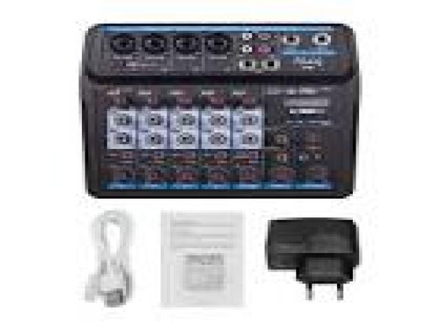 Beltel - muslady mini mixer musicale 6 canali ultima promo