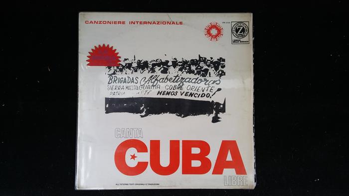 CANZONIERE INTERNAZIONALE - LP CANTA CUBA