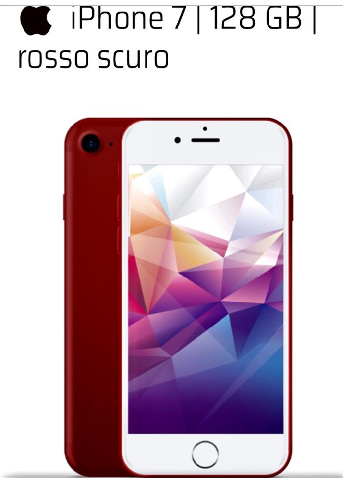 IPHONE 7 RED 128 GB