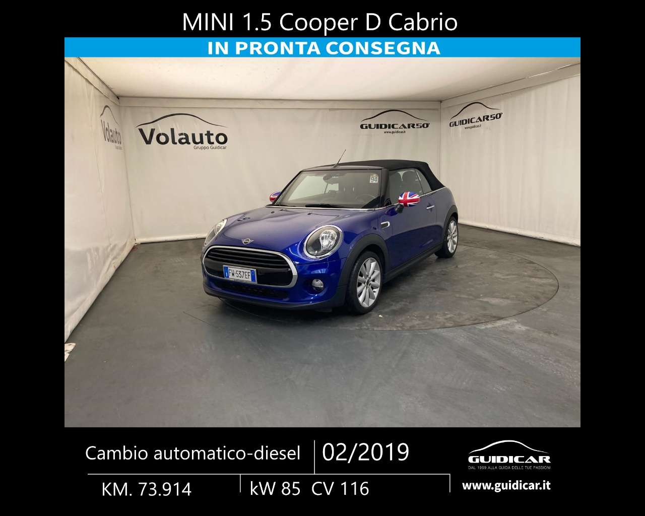 MINI Cooper D CabrioMini 1.5 Cooper D Cabrio