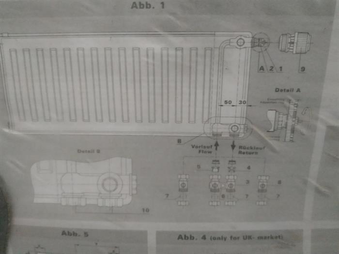 RADIATORE BIANCO NUOVO