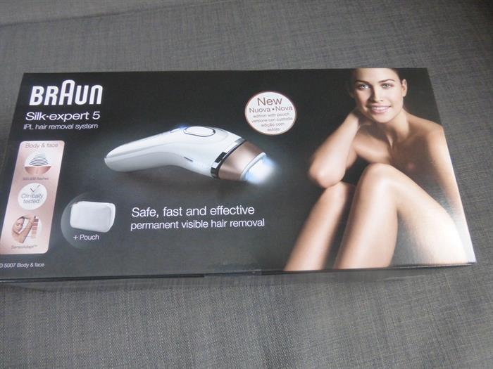 BRAUN SILK EXPERT 5 BD 5007 BODY & FACE IPL