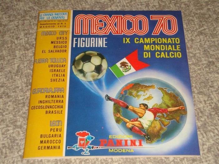 ALBUM PANINI MEXICO 70