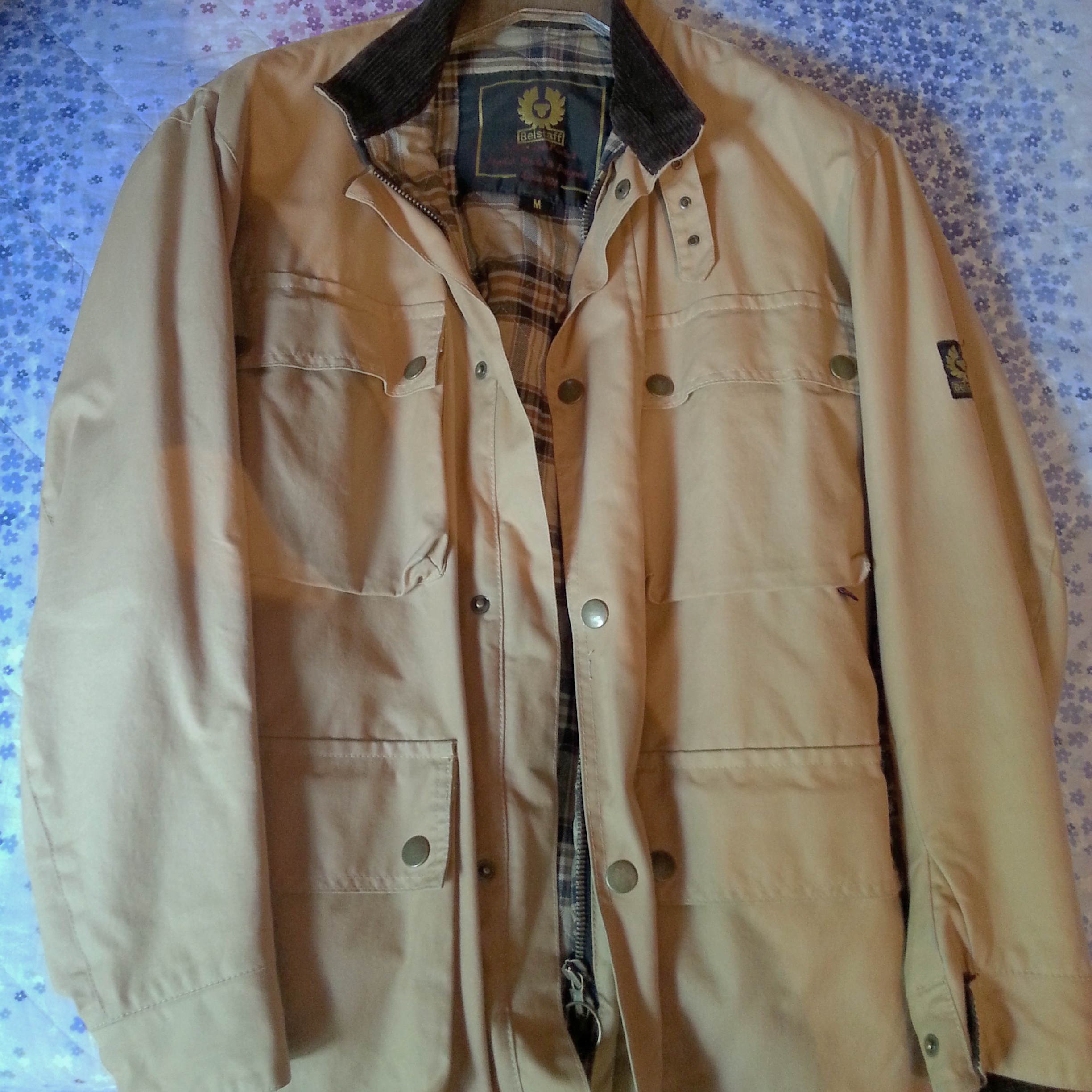 GIACCA/GIUBBOTTO UOMO - BELSTAFF- COLORE BEIGE / TAGLIA M