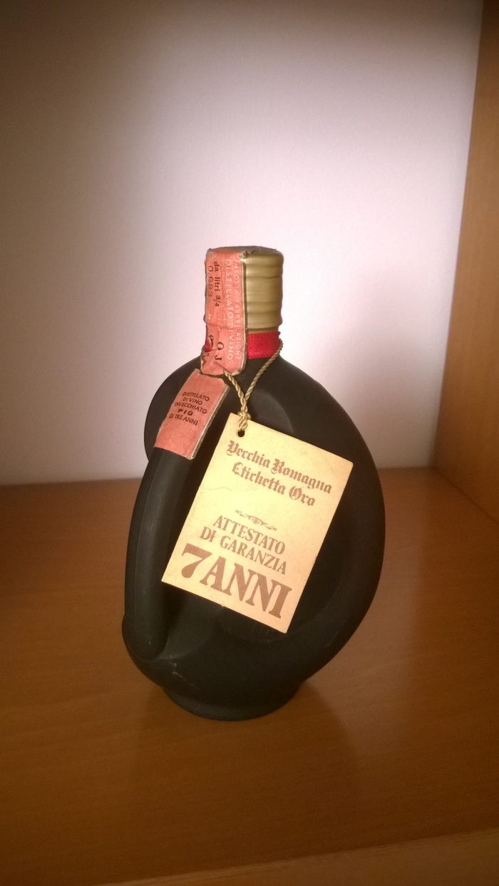 VECCHIA ROMAGNA - ETICHETTA ORA BRANDY