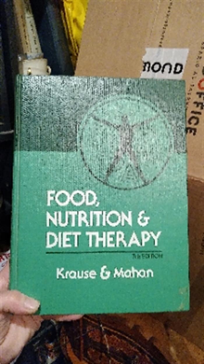 FOOD NUTRITION & DIET TERAPY