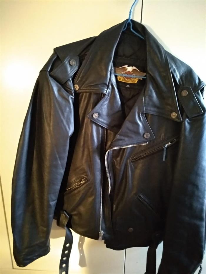 GIUBBOTTO VERA PELLE ORIGINALE HARLEY DAVIDSON