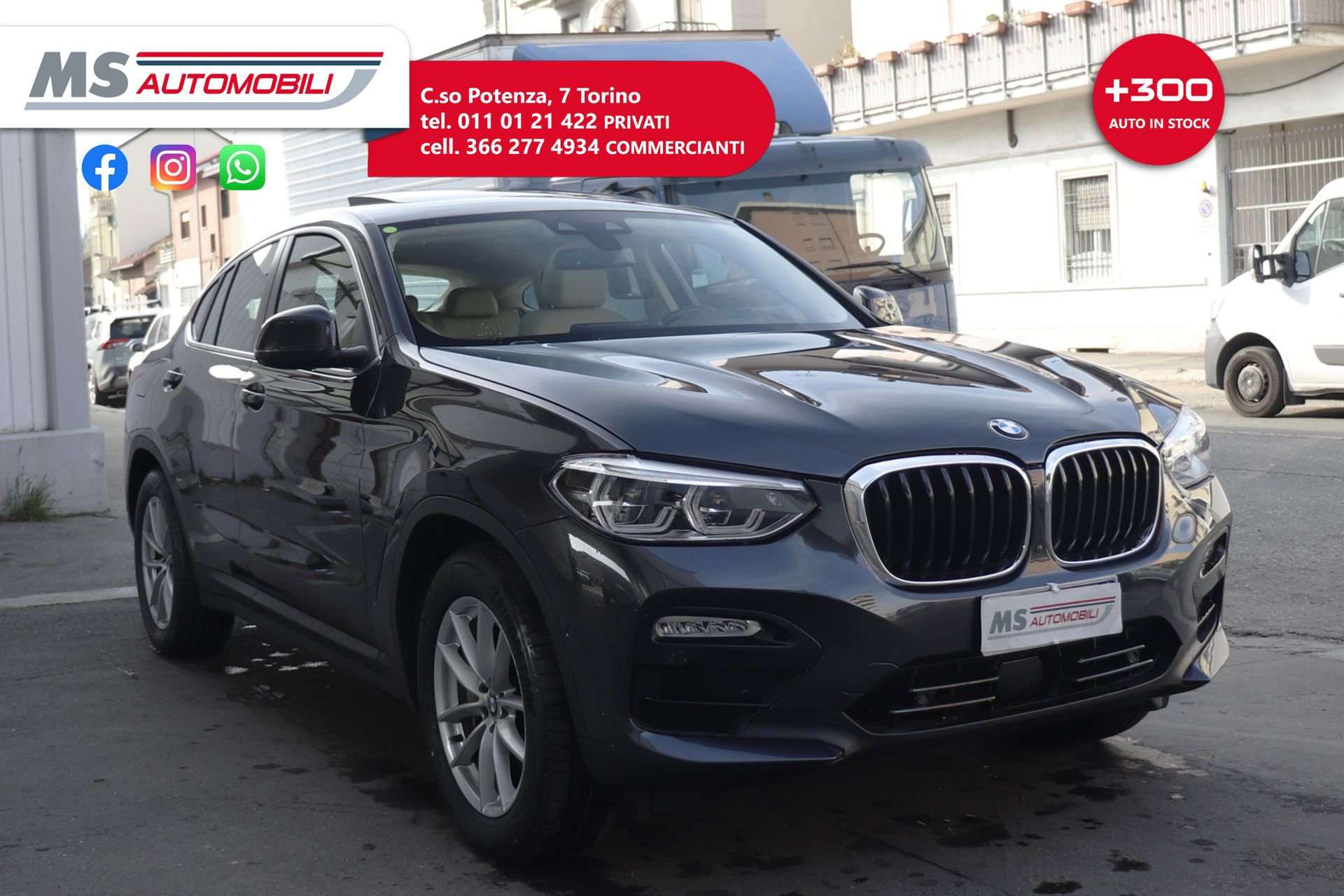 BMW X4xDrive30d Business Advantage Tetto Unicoproprieta