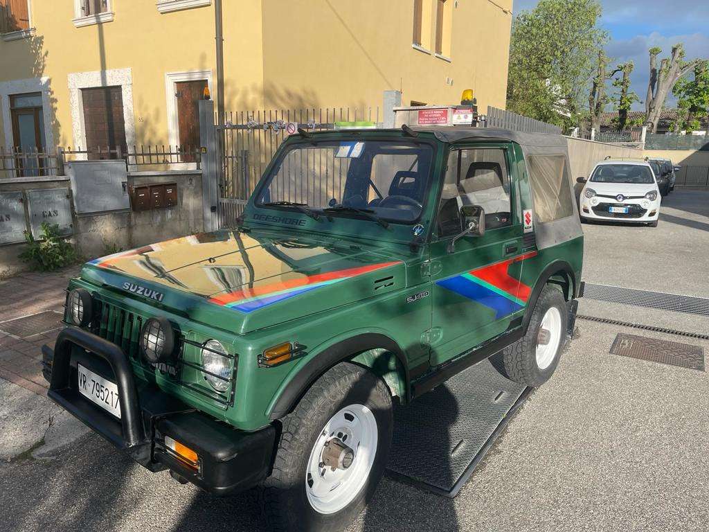 Suzuki SJ 410SJ410 Cabriolet Sport MOTORE NUOVO CON 1000 KM GI