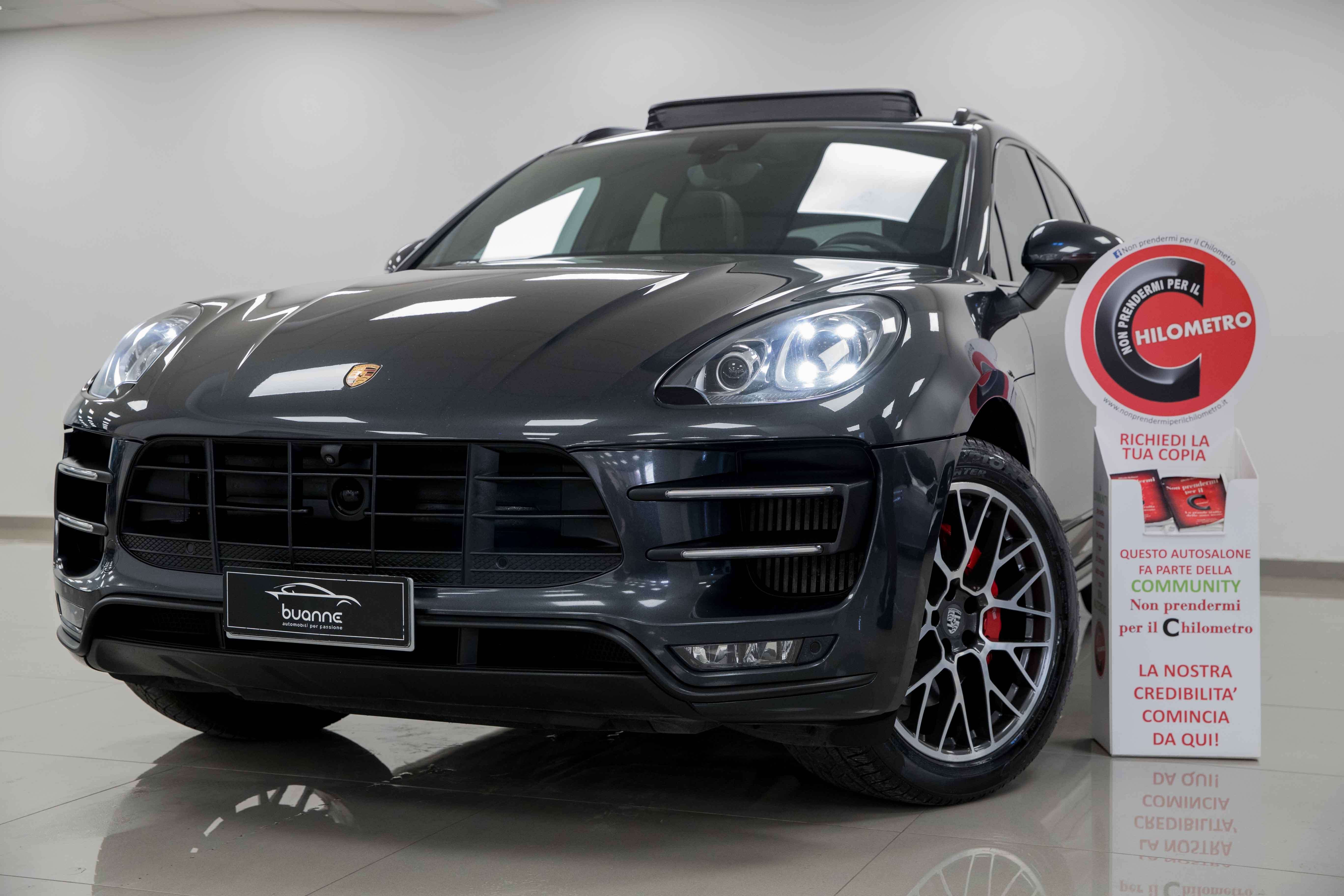 Porsche Macan3.6 TURBO TETTO+RADAR+360+VENTILATI KM CER PORSCHE